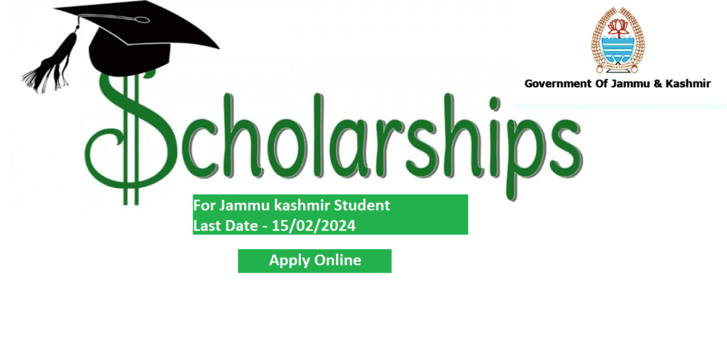 Scholarship scheme in Jammu & Kashmir 2024: Apply Online Now - JKUpdate.in
