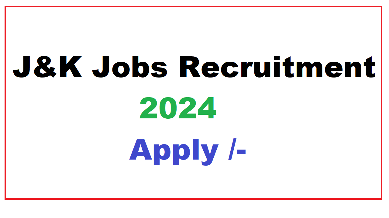 J&K Recruitment 2024 Air Force School Apply - JKUpdate.in