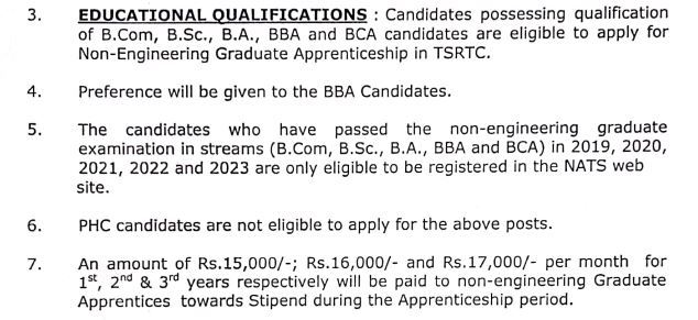 TSRTC Recruitment 2024 Apprentice Notification Apply Online - JKUpdate.in